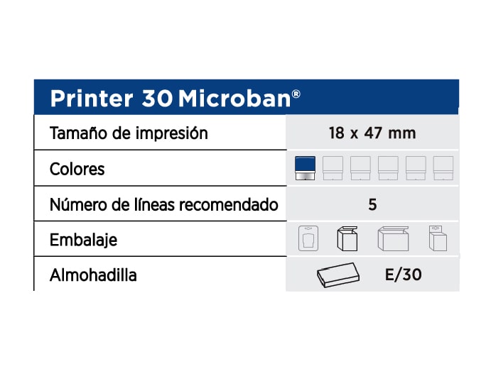 Microban Stamps - Colop